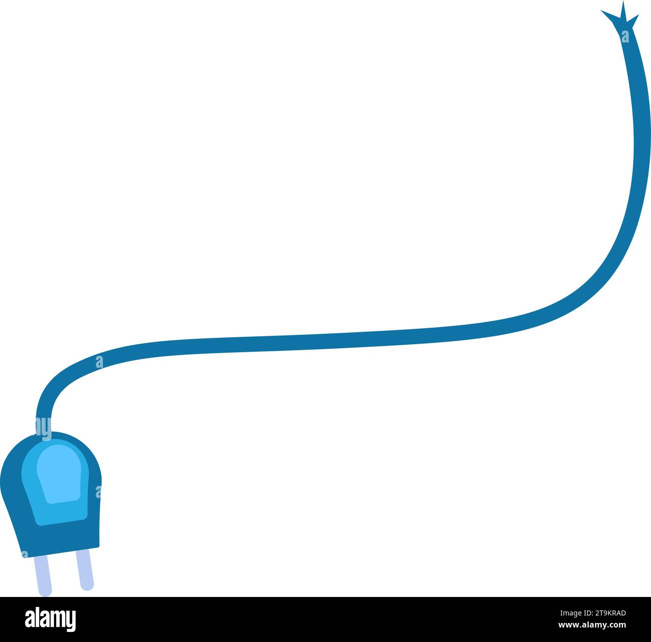 Waste wire cable Stock Vector Images - Alamy