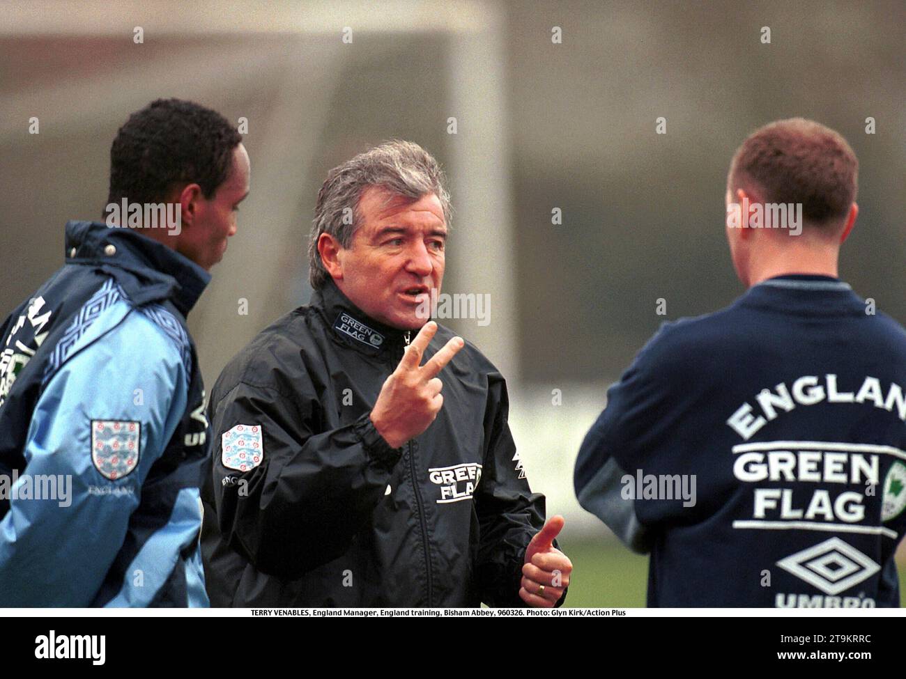 Football manager terry venables hi-res stock photography and images - Alamy