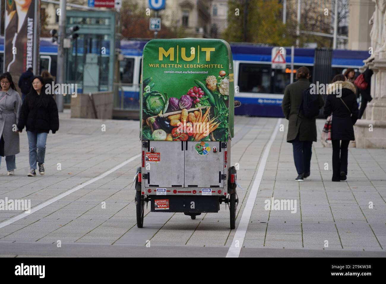 Wien, M/U/T, wie retten Lebensmittel, Verein-mut Foto Gladys Chai von ...