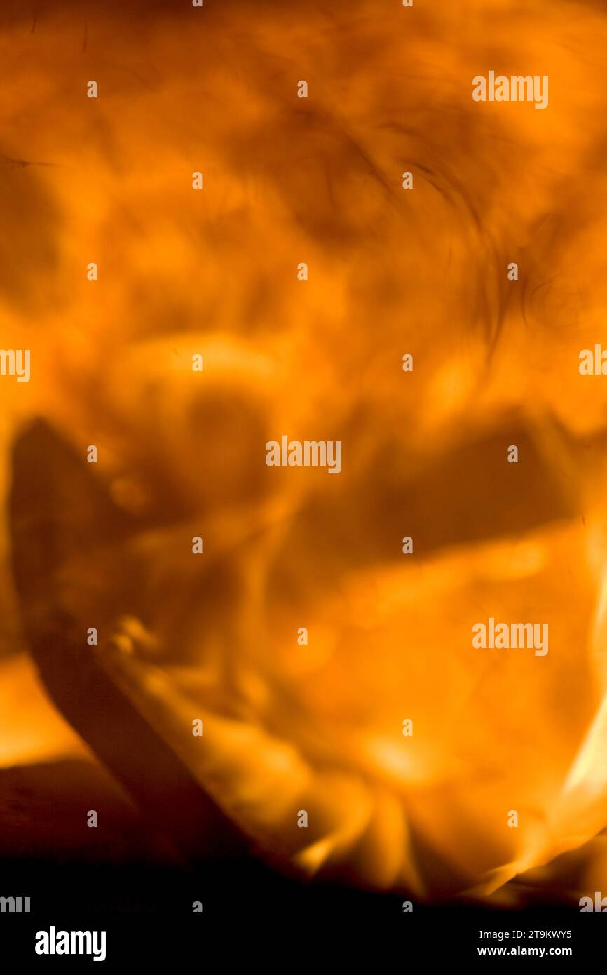View inside a fireplace Stock Photo - Alamy