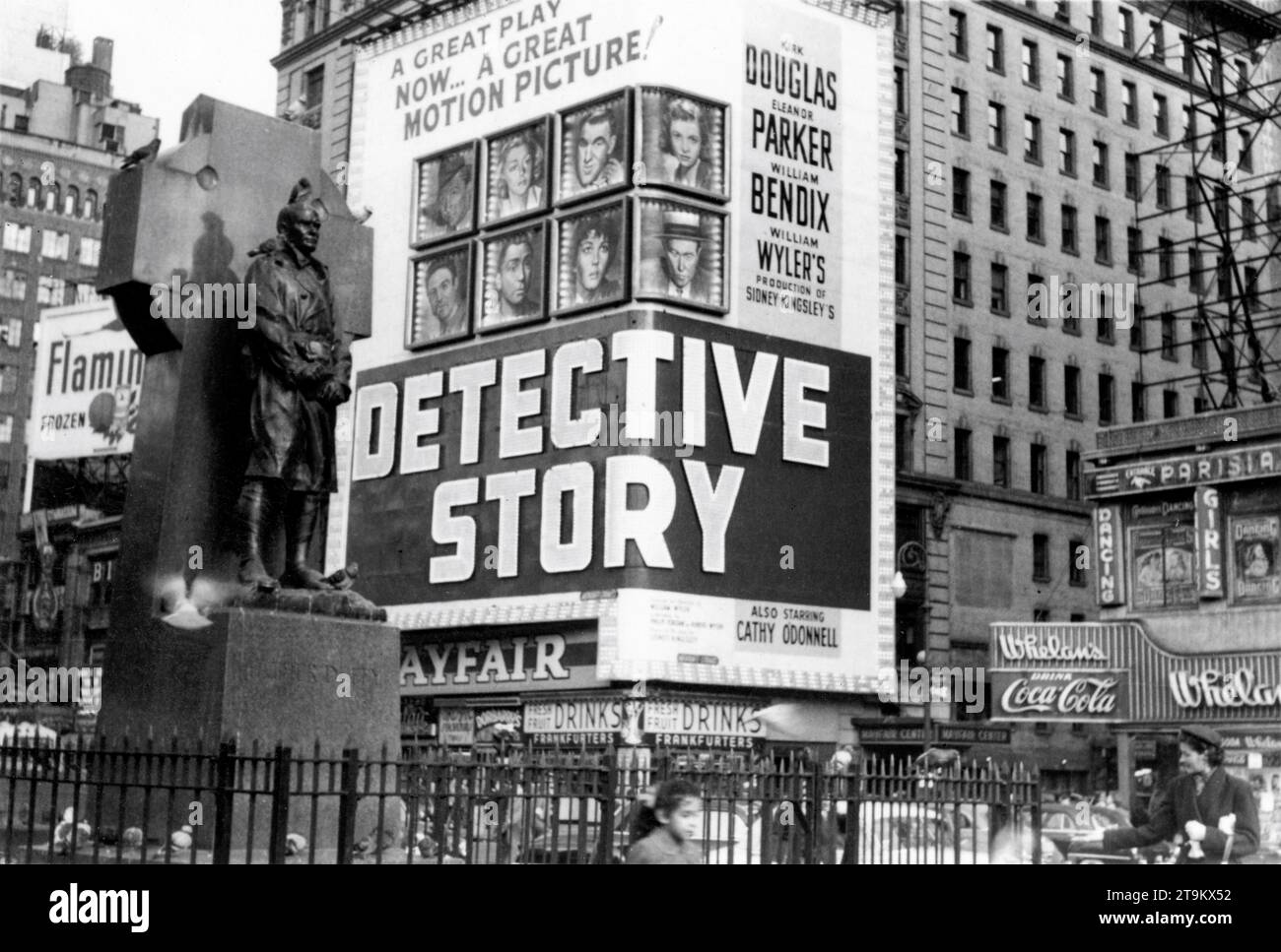 Giant Billboard in Times Square New York advertising KIRK DOUGLAS ...