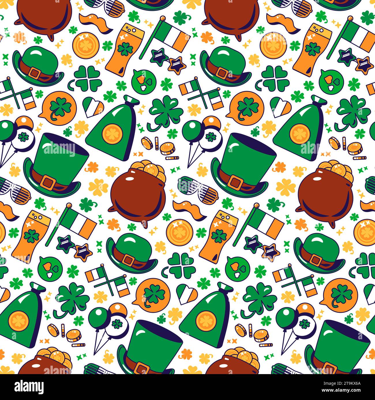 Irish printing Stock Vector Images - Alamy