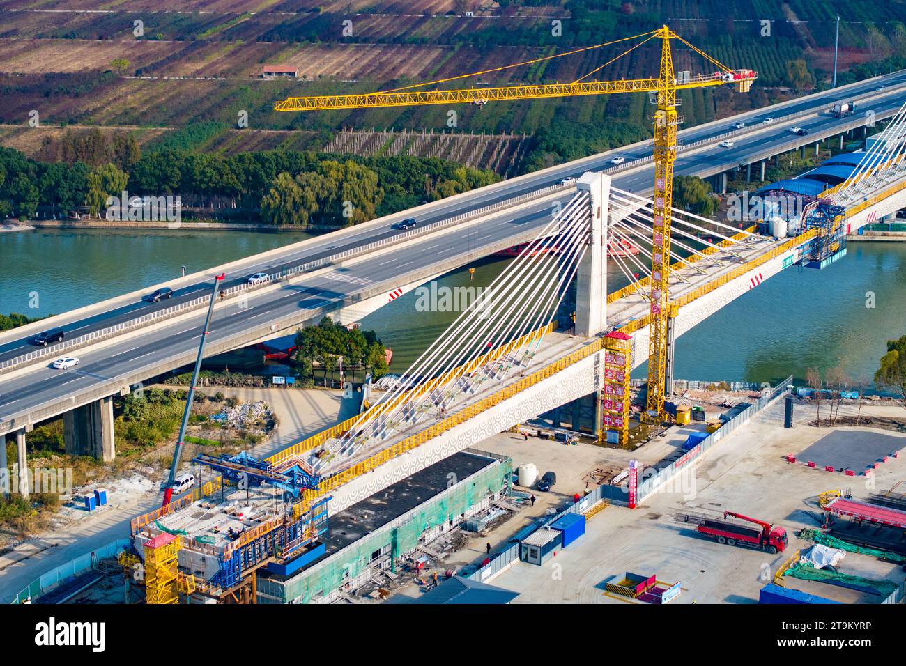 SHANGHAI, CHINA - NOVEMBER 26, 2023 - Construction of the western ...