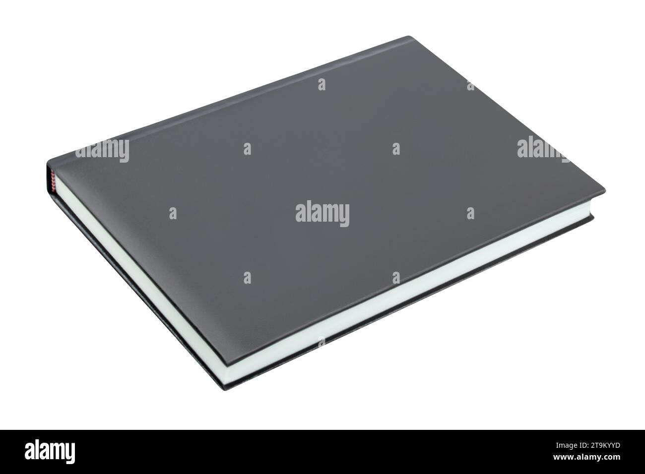 Notice book isolated on white background Stock Photo - Alamy