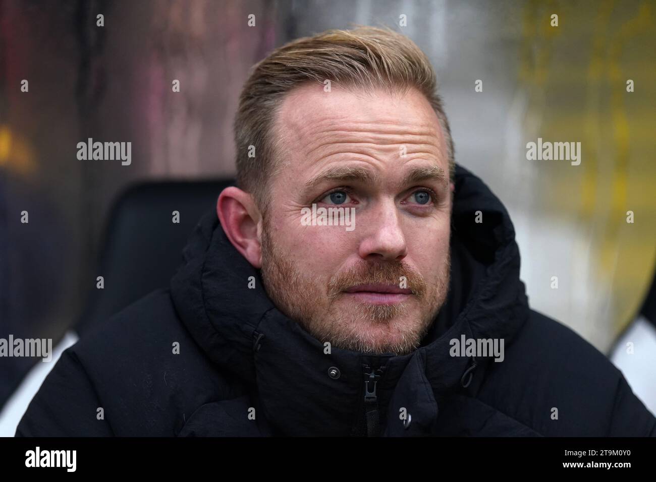 Arsenal manager Jonas Eidevall during the Barclays Women's Super League ...
