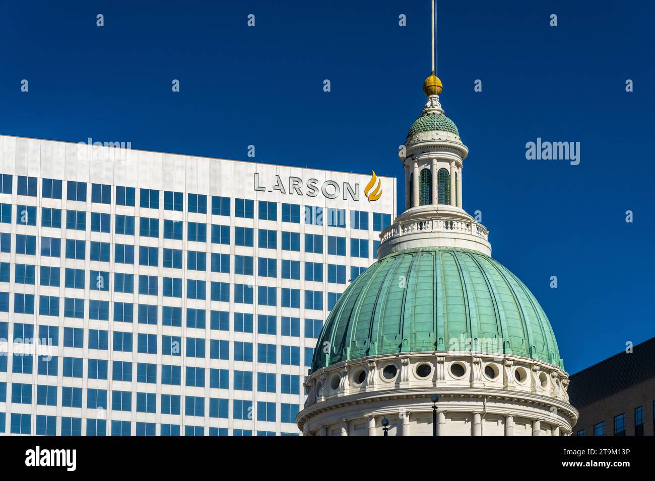 St Louis, MO - 21 October 2023: Headquarters of Larson Financial ...
