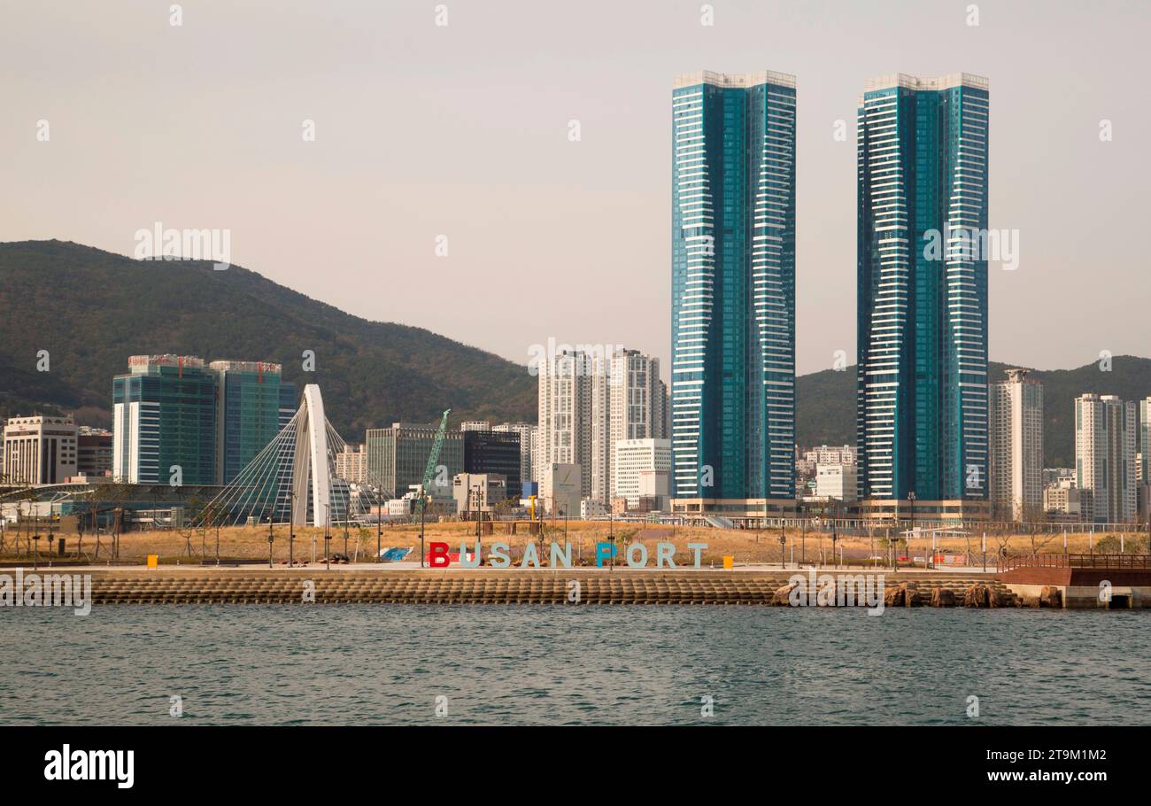 Busan. 9th Nov, 2023. Venue planned for the 2030 World Expo in Busan ...