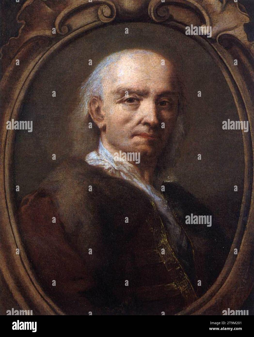 Portrait of Giambattista Piazzetta c. 1760 by Alessandro Longhi Stock ...