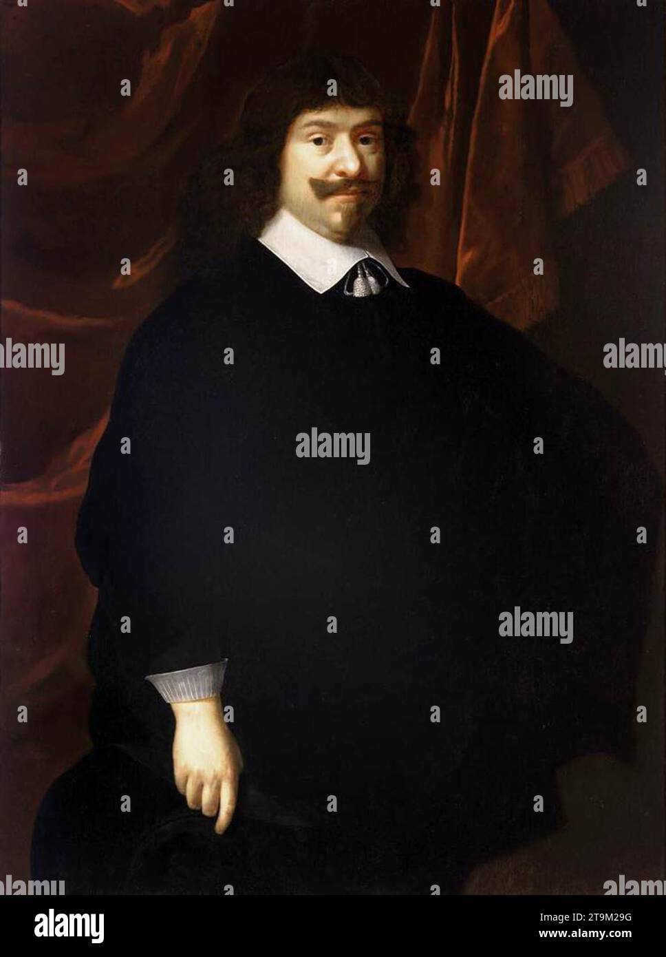 Portrait of Johan Ort - by Jacob Van Loo Stock Photo - Alamy