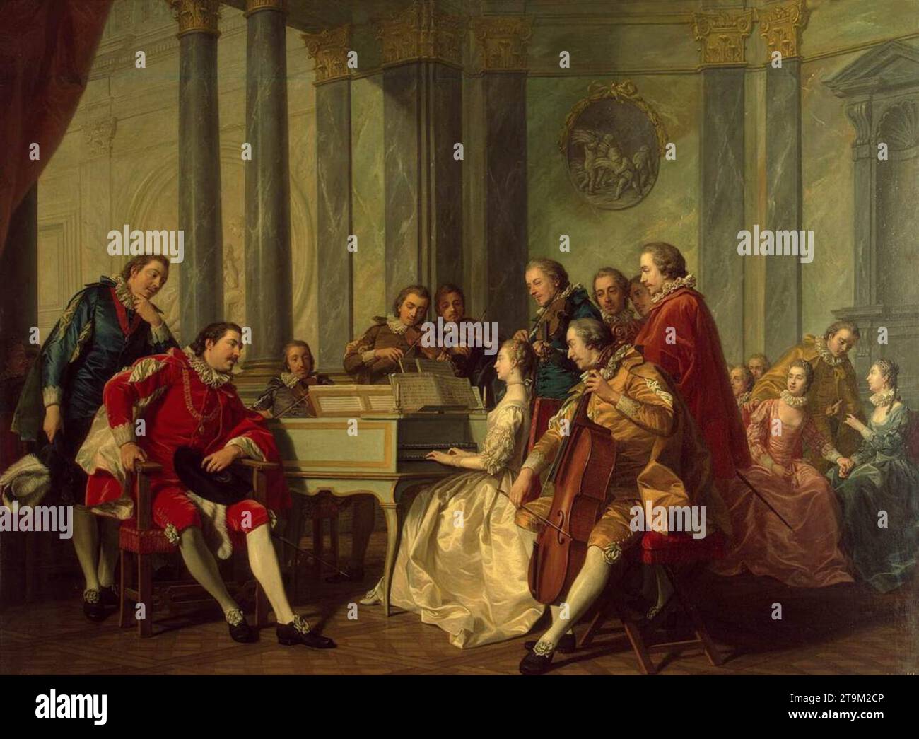 Louis michel van loo hi-res stock photography and images - Alamy