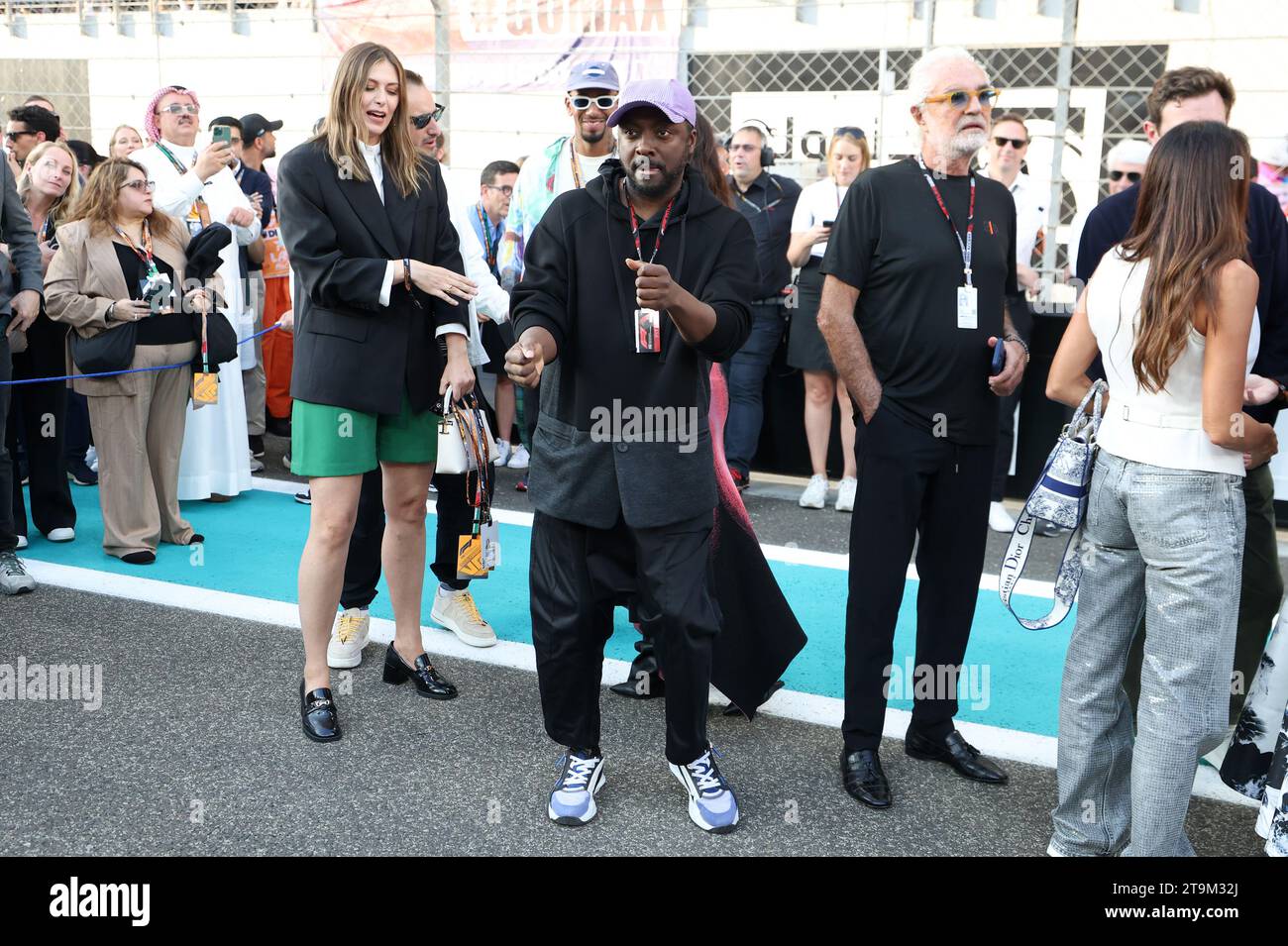 Will.i.am, William James Adams Jr. during the 2023 Formula 1 Etihad ...