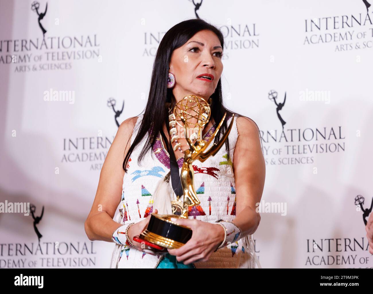 New York, United States. 20th Nov, 2023. Lisa Meeches poses with the ...