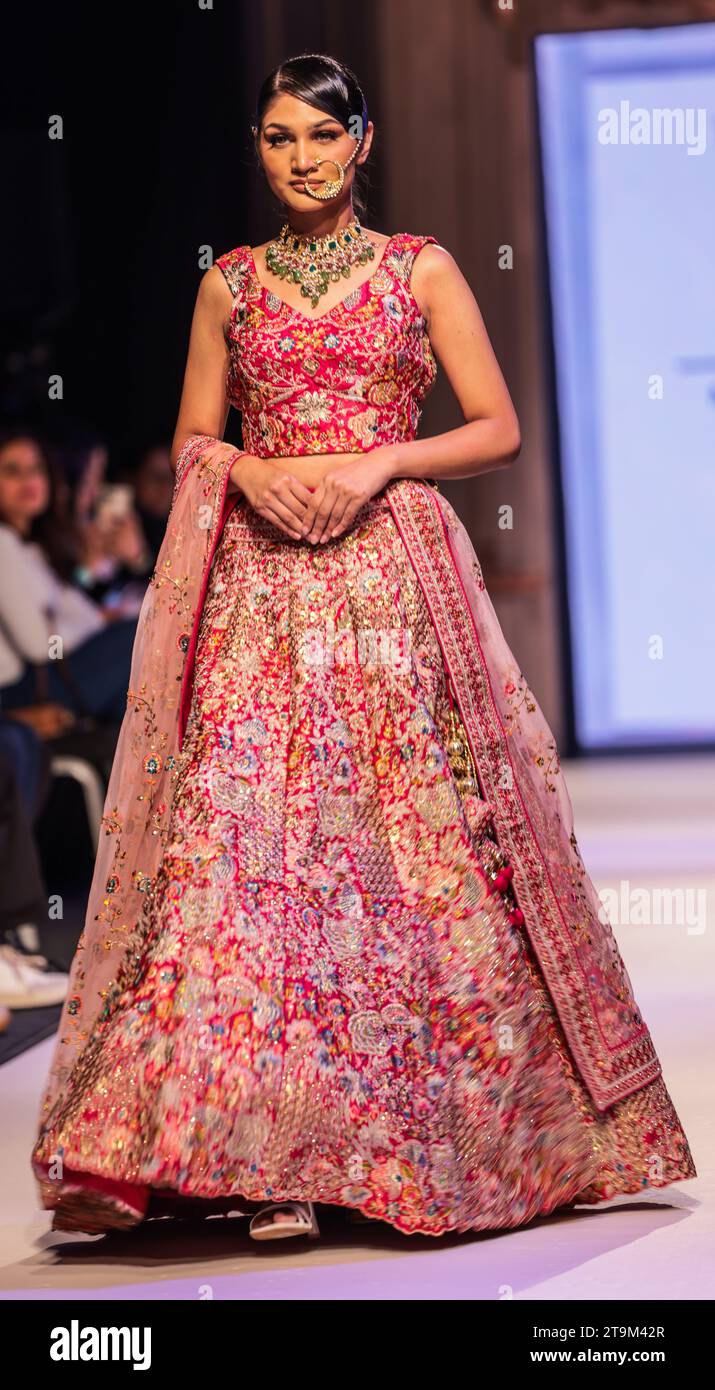 London 26 November 2023 Designer Manyavar at The National Asian Wedding ...