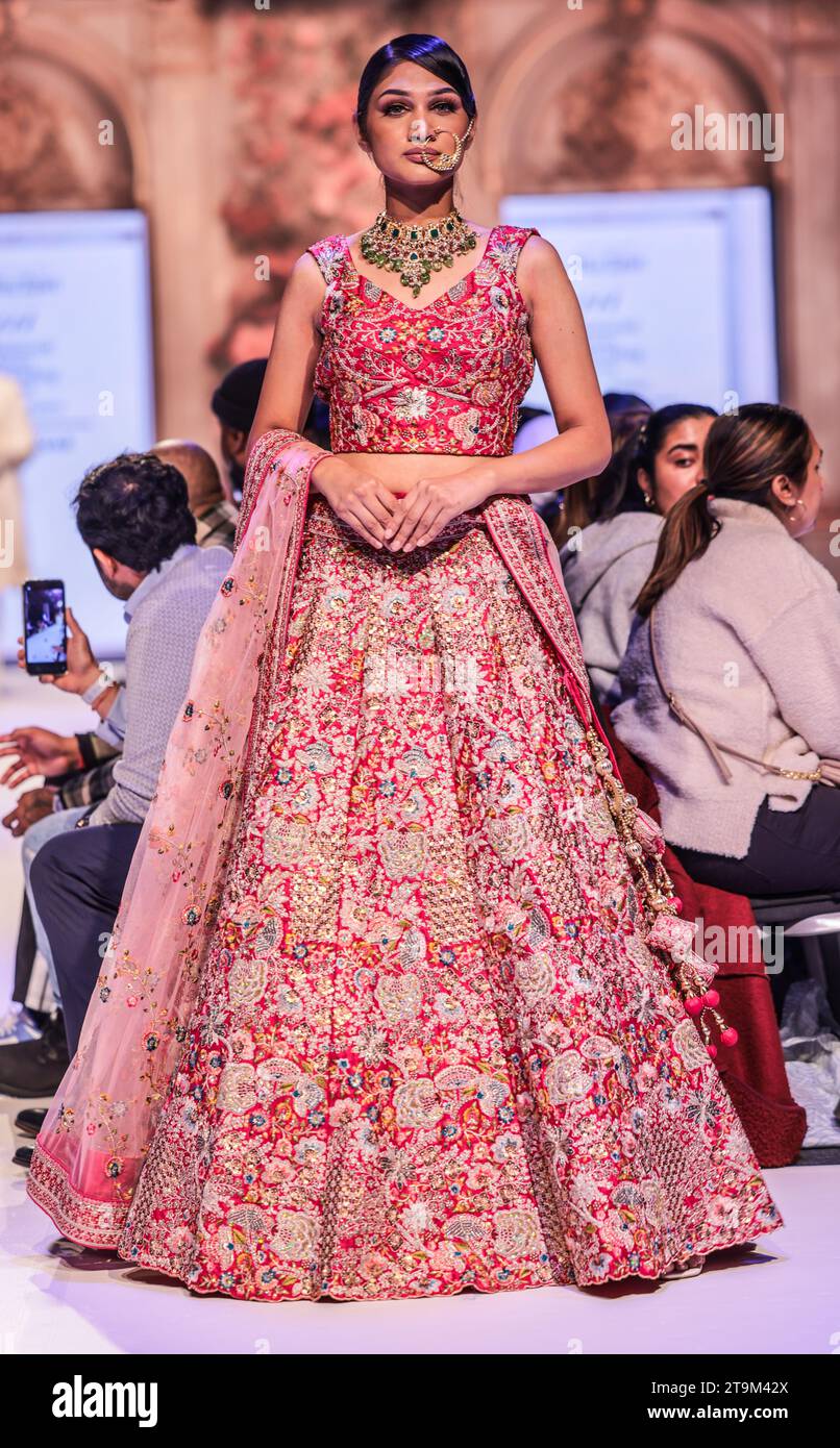 London 26 November 2023 Designer Manyavar at The National Asian Wedding ...