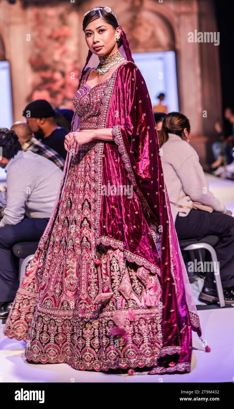 London 26 November 2023 Designer Manyavar at The National Asian Wedding ...