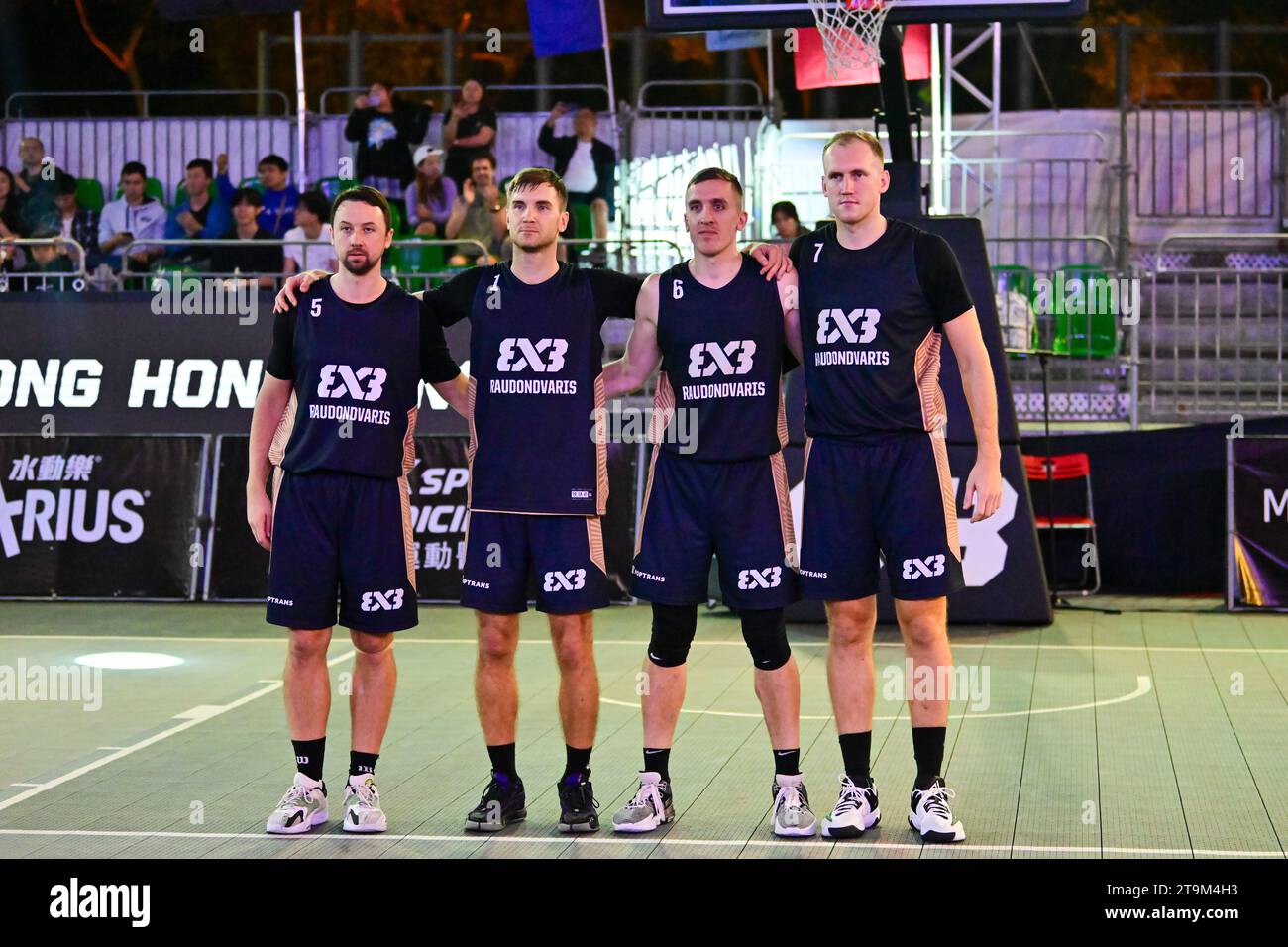 Hong Kong, China. 26th Nov, 2023. Sarunas Vingelis, Paulius Beliavicius ...