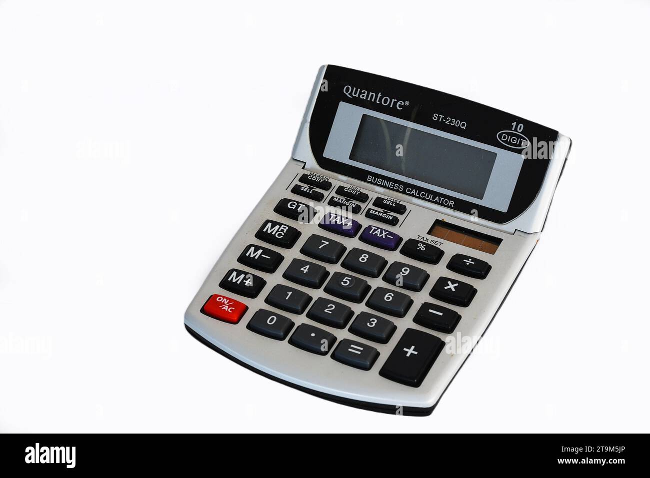 Netherlands, November 2023,. Close up of a bussiness calculator ...
