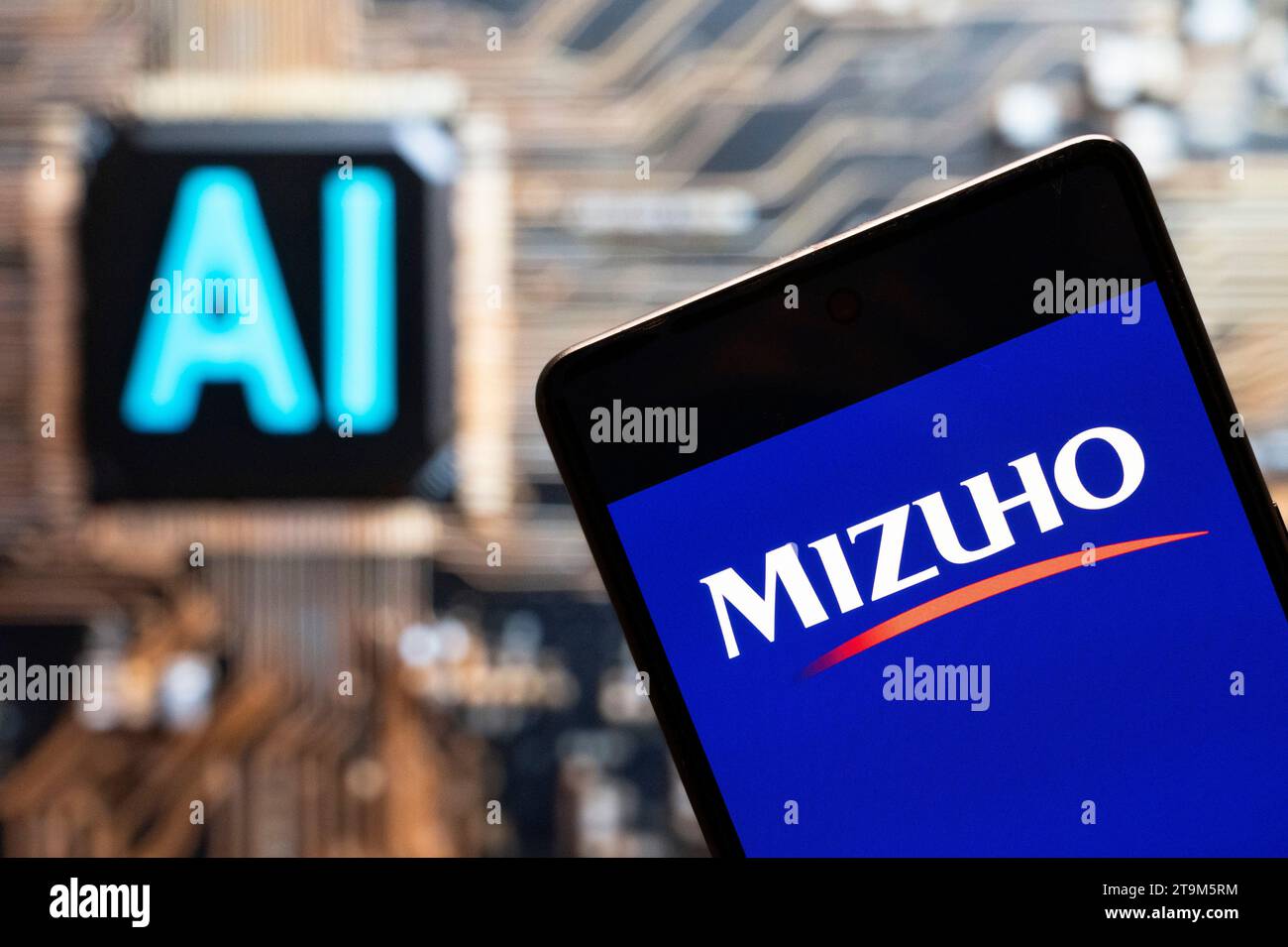Mizuho bank logo hi-res stock photography and images - Alamy