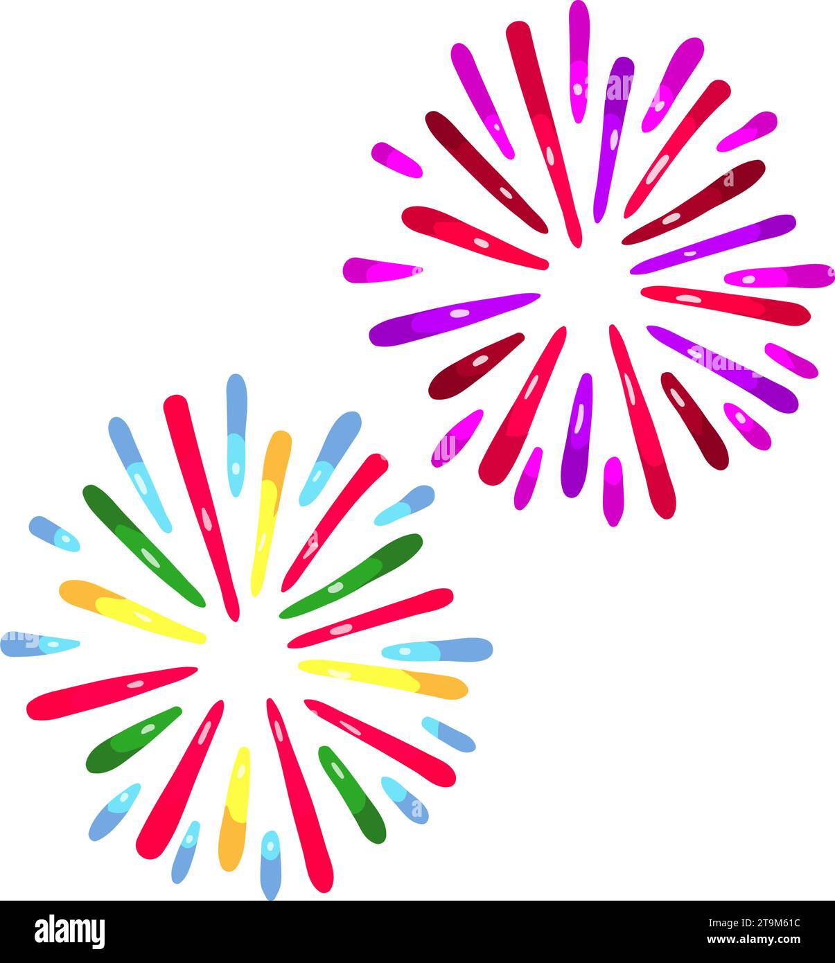 display firework cartoon vector illustration Stock Vector Image & Art ...