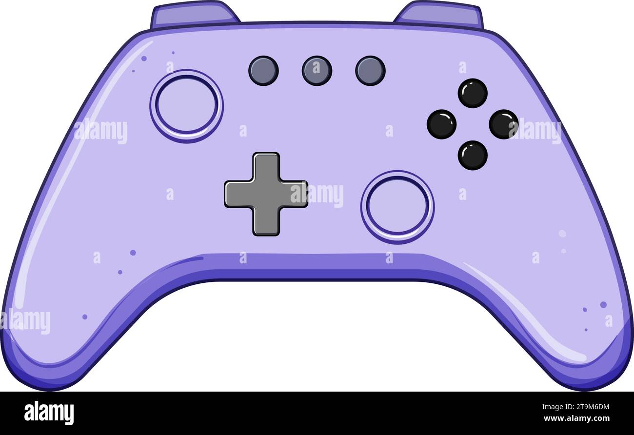 entertainment gamepad cartoon vector illustration Stock Vector Image ...