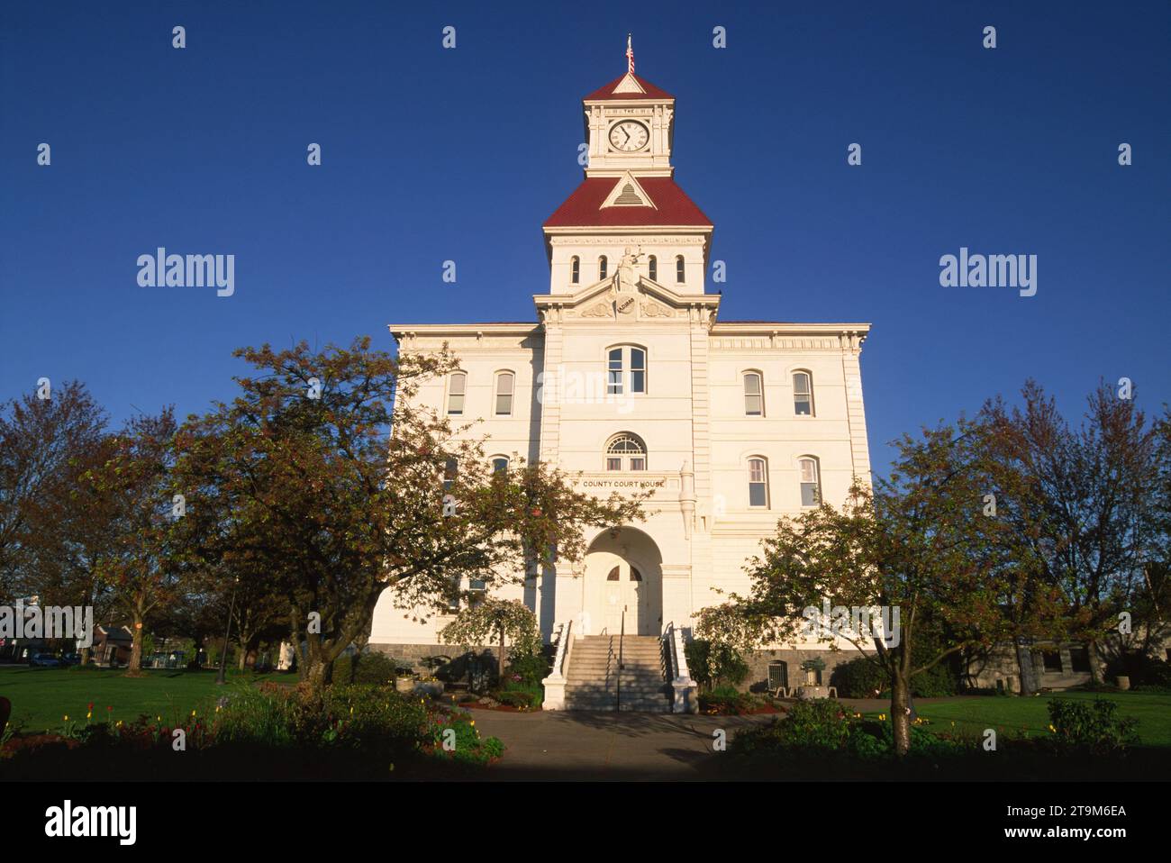 Benton County Courthouse, Corvallis, Oregon Stock Photo - Alamy