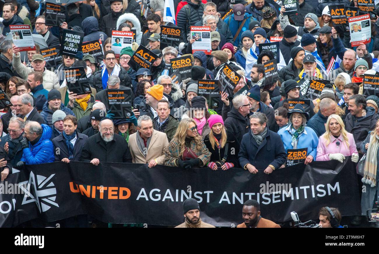 London England Uk 26th Nov 2023 Tens Of Thousands Joined The