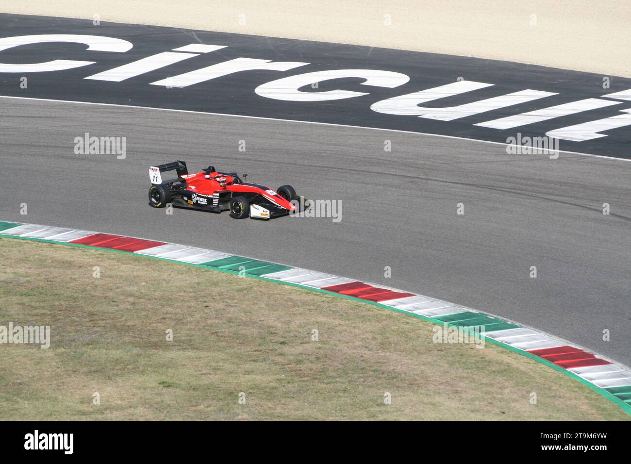 Photo taken at the Mugello circuit during a race session of the Formula ...