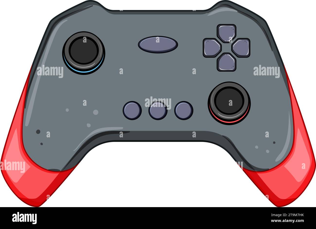 gaming gamepad cartoon vector illustration Stock Vector Image & Art - Alamy