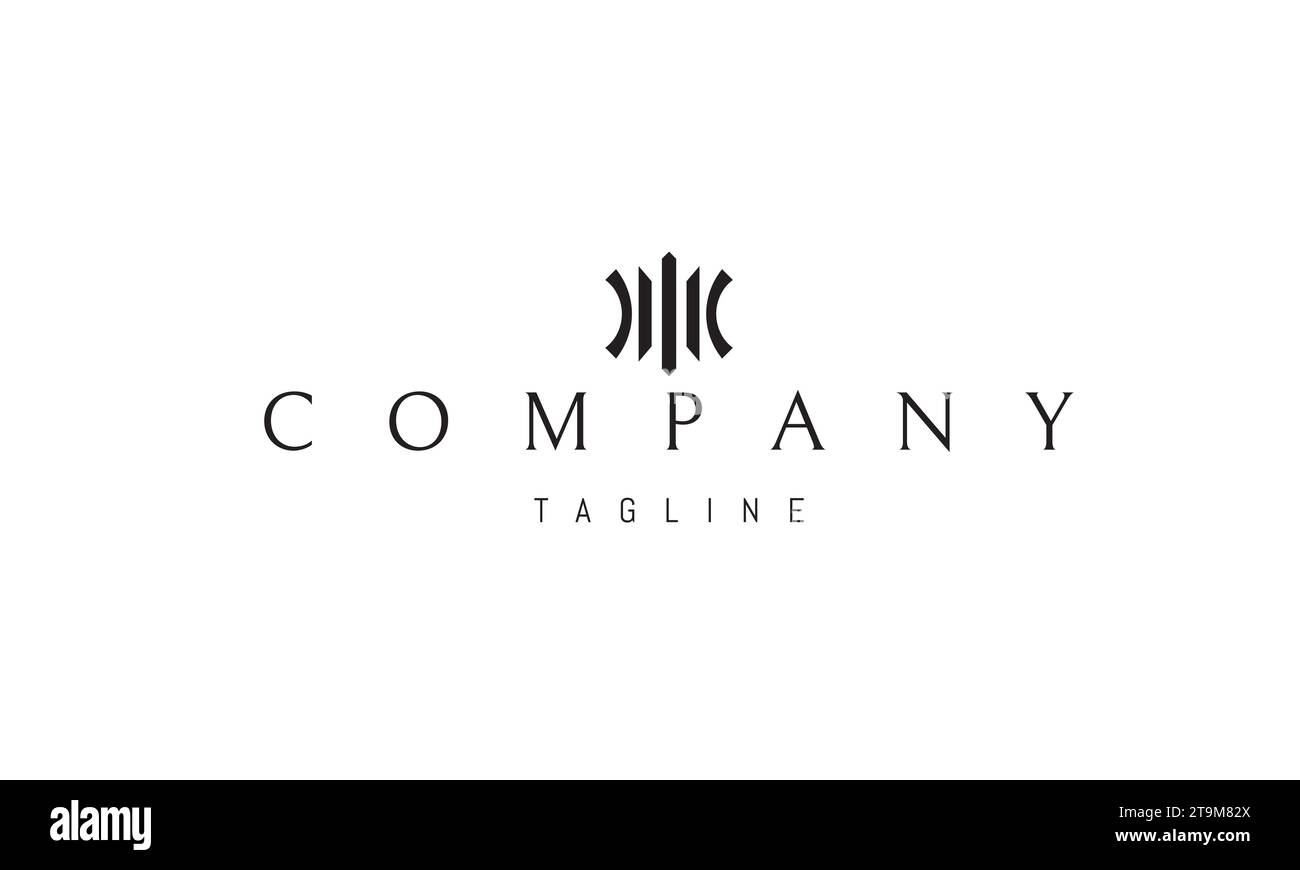 Vector logo with an abstract image of optical lenses Stock Vector Image ...