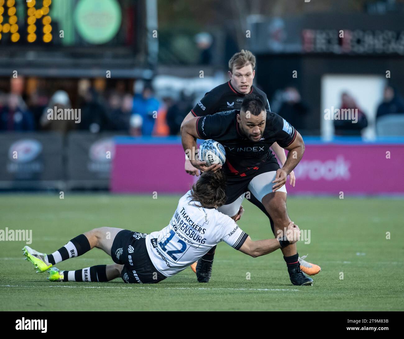 Saracens Billy Vunipolan in action during the Gallagher Premiership ...