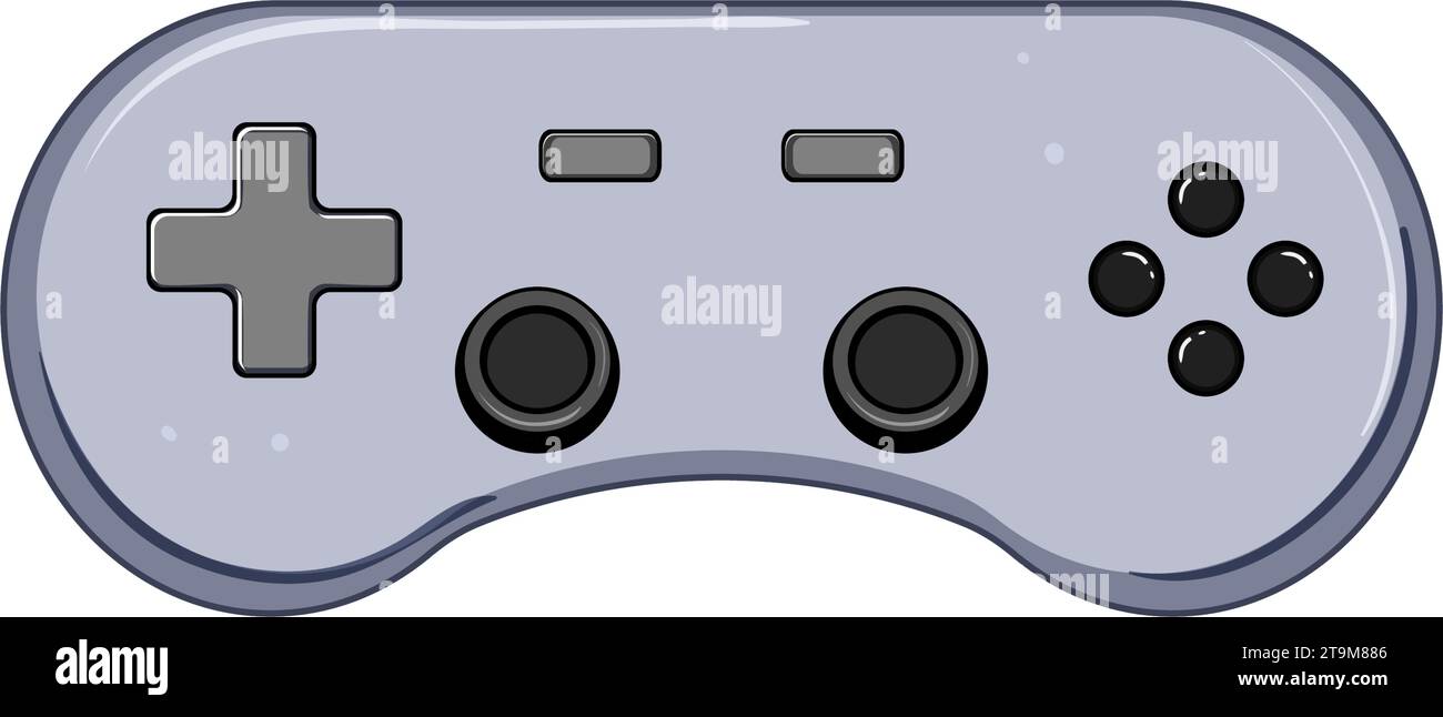 controller gamepad cartoon vector illustration Stock Vector Image & Art ...