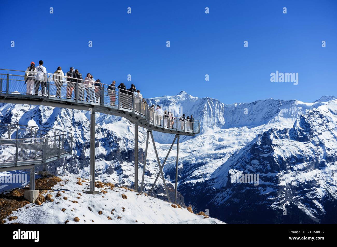 Viewing platform grindelwald first hi-res stock photography and images ...