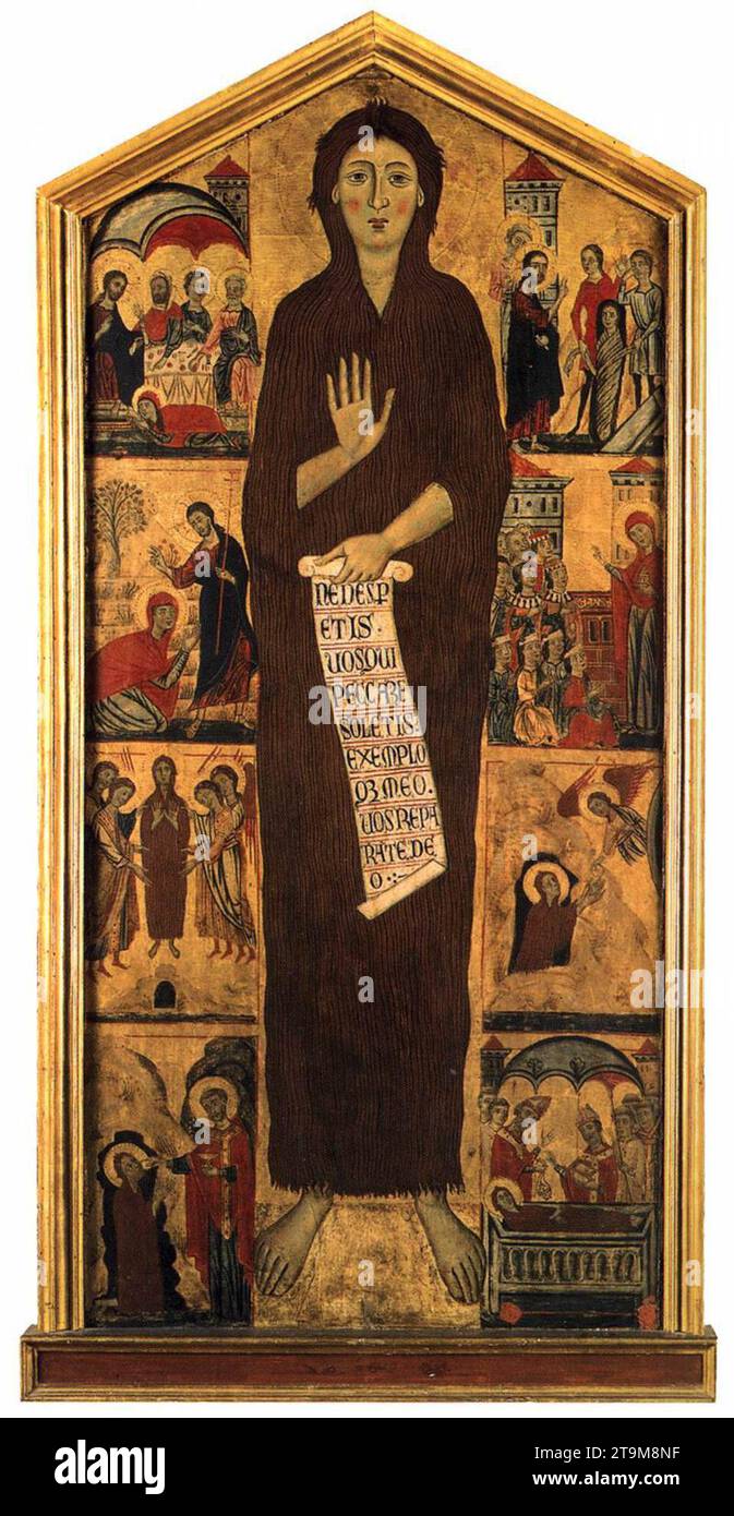 St Mary Magdalen and Scenes from her Life 1280s by Master Of Magdalen ...