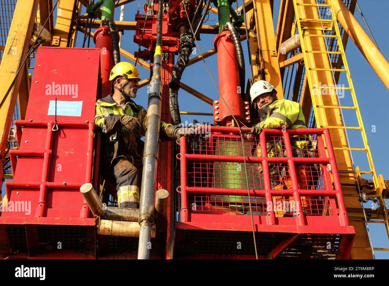 Wireline drilling hi-res stock photography and images - Alamy