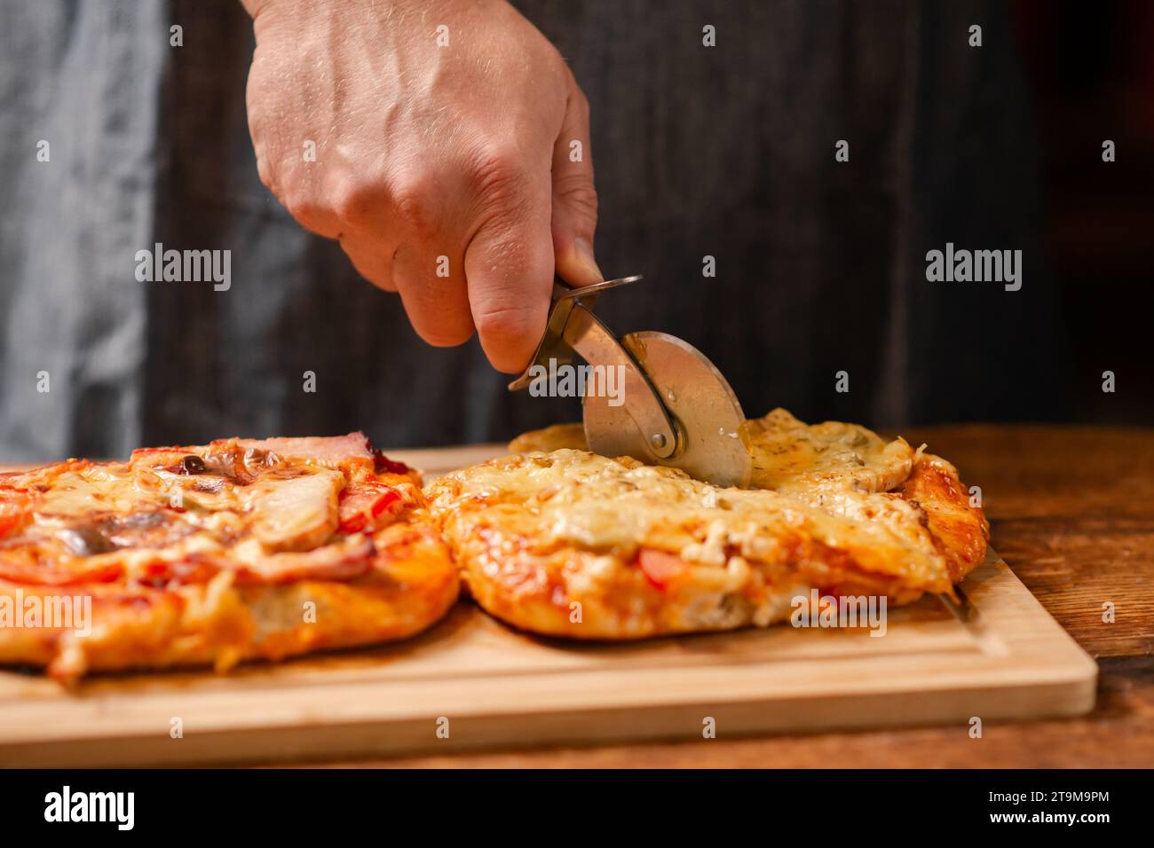 Pizza crafting hi-res stock photography and images - Alamy