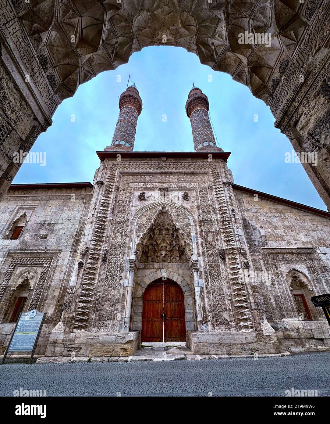 historical sivas double minaret. Ottoman and Seljuk buildings. double ...