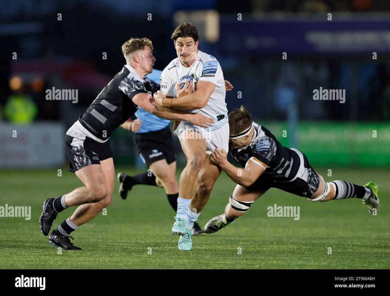 Exeter Chiefs' Tom Hendrickson in action during the Gallagher ...