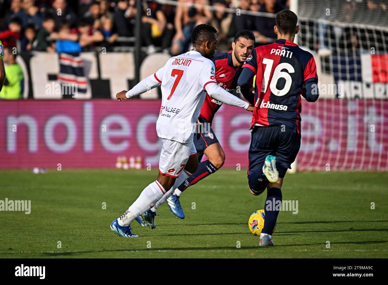 Cagliari, Italy. 26th Nov, 2023. Jose Machin of AC Monza during ...