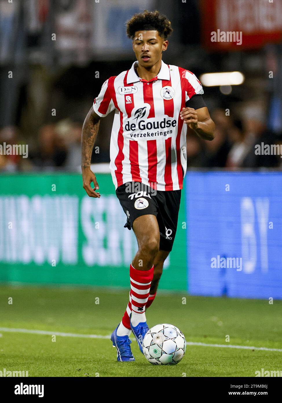 ROTTERDAM - Charles-Andreas Brym of Sparta Rotterdam during the Dutch ...