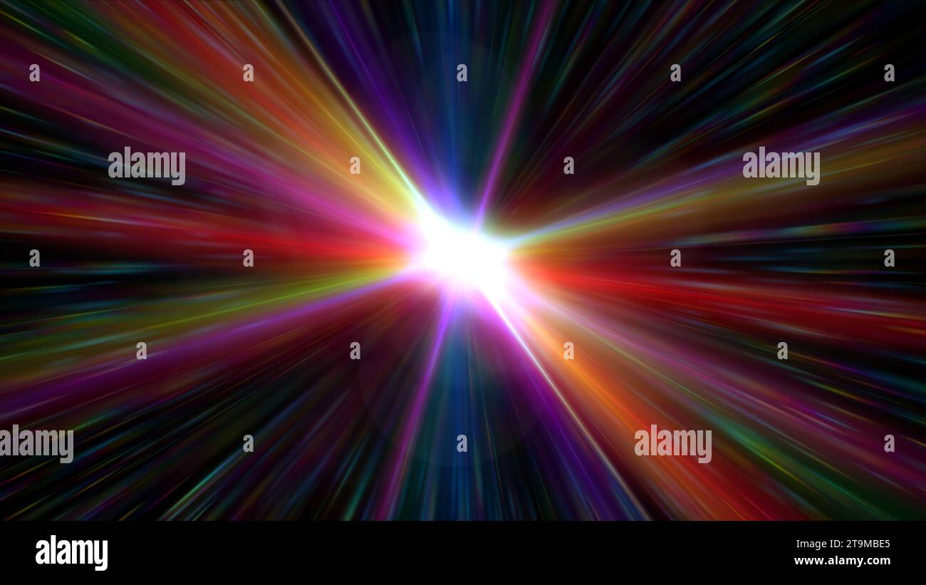 light effect abstract star burst flash laser beam illustration Stock ...