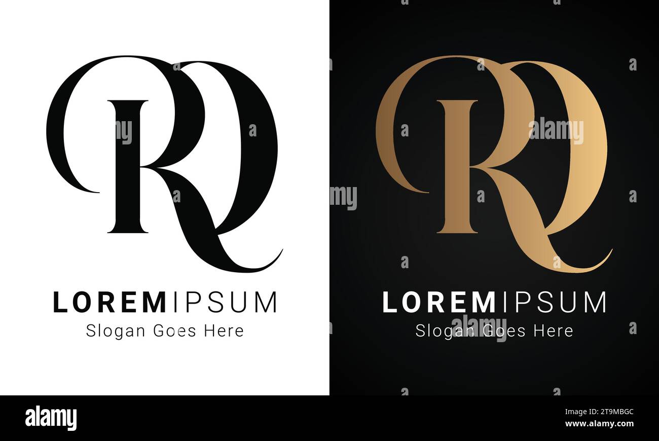 Luxury Initial RO or OR Monogram Text Letter Logo Design Stock Vector Image & Art - Alamy