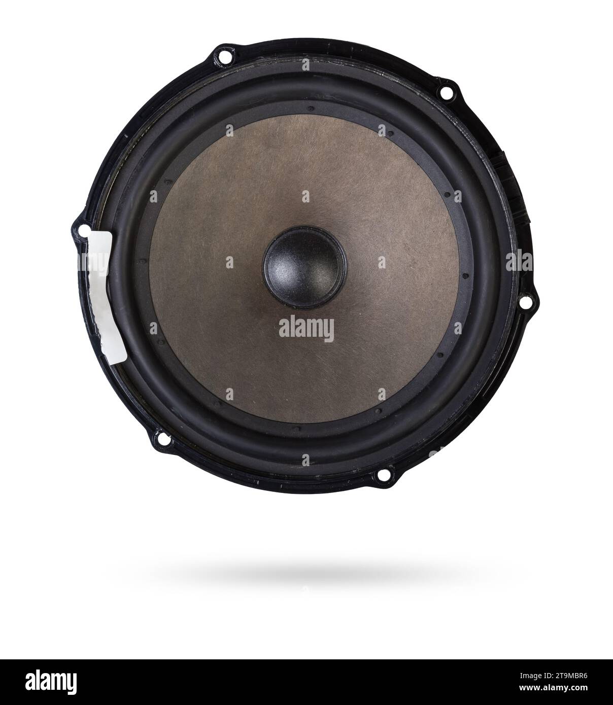 speaker of an acoustic system - an audio for playing music in a car ...