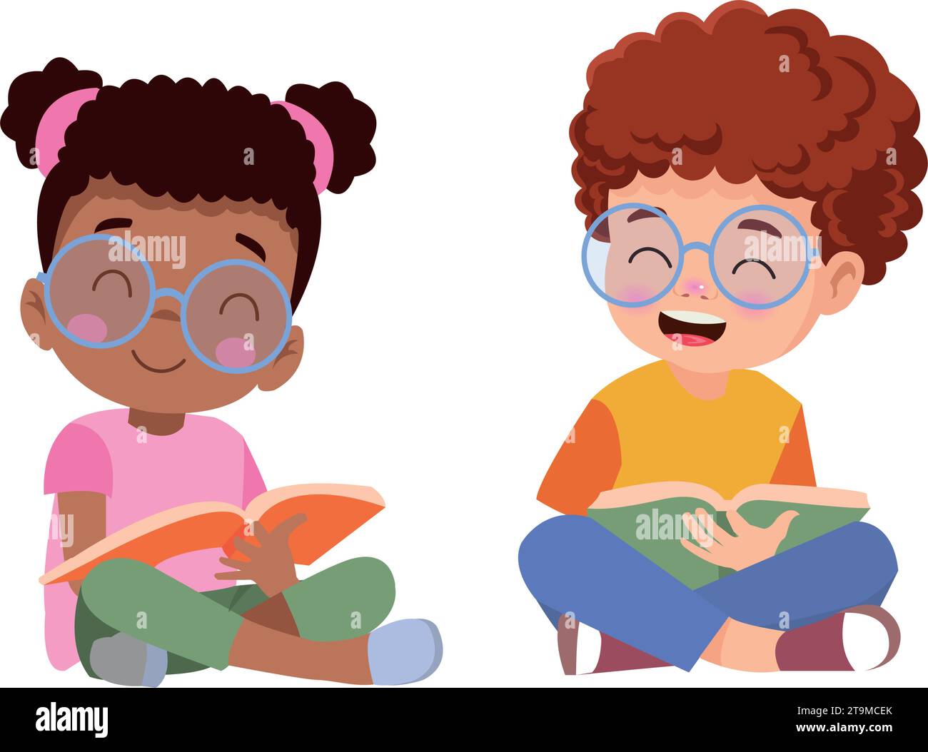 Cute Little boy reading book illustration Stock Vector Image & Art - Alamy Cute Little boy reading book illustration Stock Vector Image & Art - Alamy