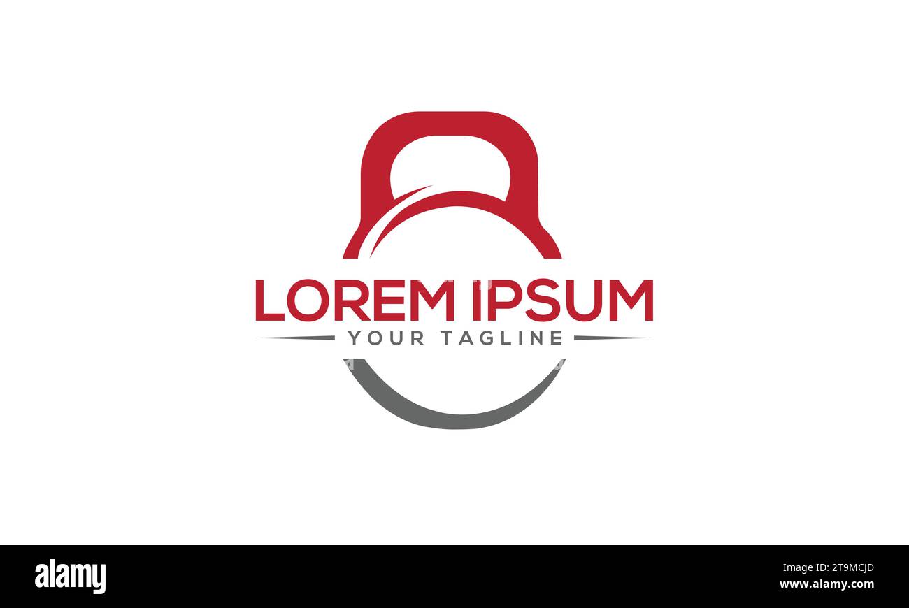 Body muscle fitness logo hi-res stock photography and images - Alamy