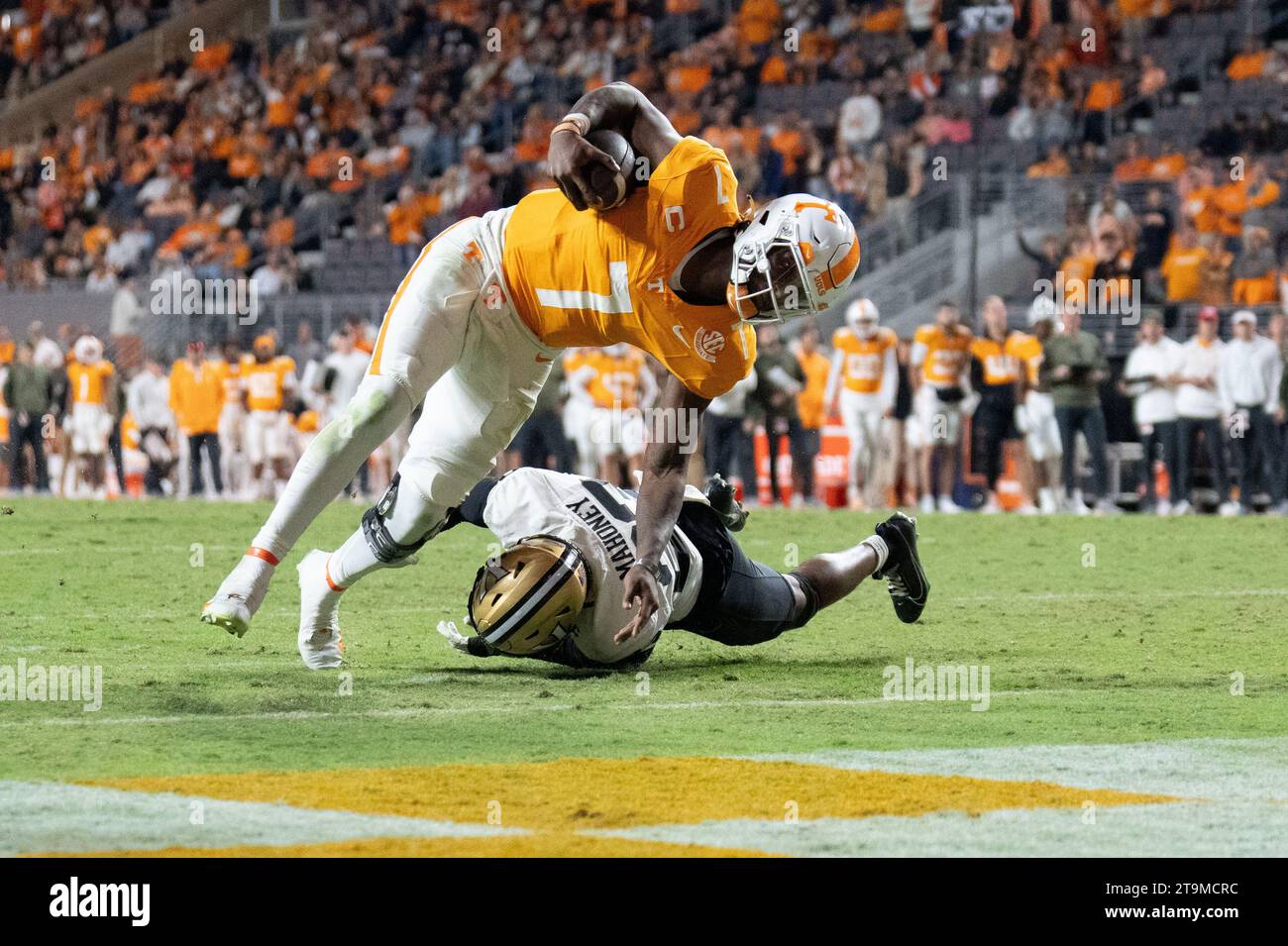 Knoxville, United States. 25th Nov, 2023. November 25, 2023: Joe Milton ...