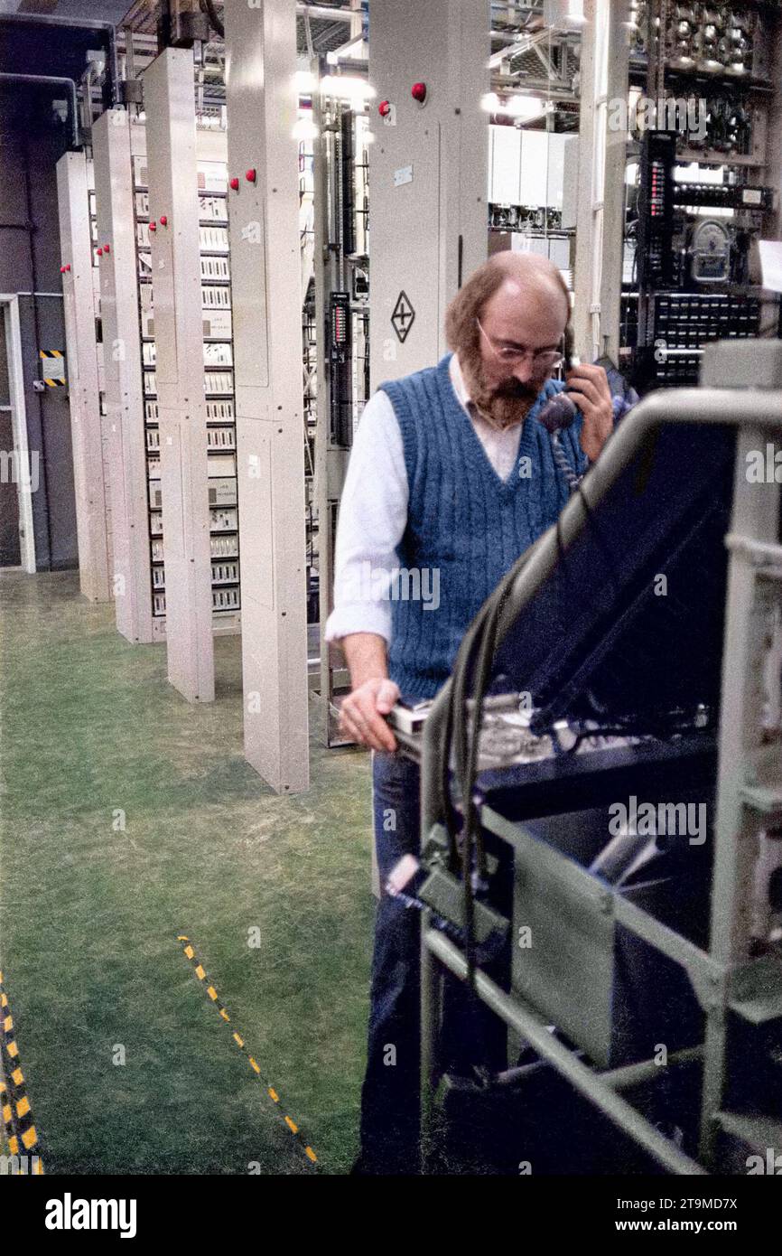 Strowger telephone exchange hi-res stock photography and images - Alamy