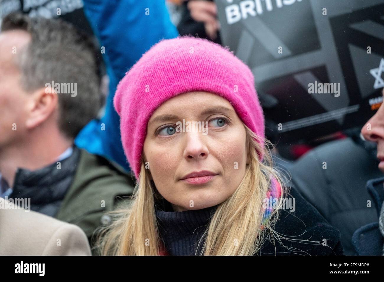 London, UK. 26th Nov, 2023. An estimated 30-40,000 people take part in ...
