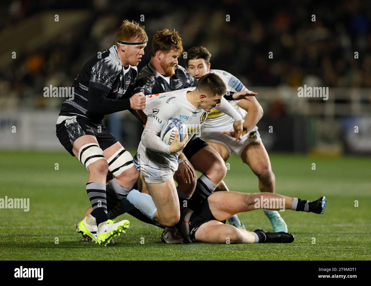 Exeter Chiefs' Joe Hawkins in action during the Gallagher Premiership ...