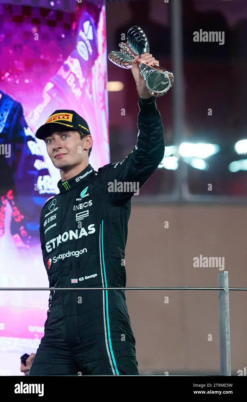 George russell podium 2023 hi-res stock photography and images - Alamy