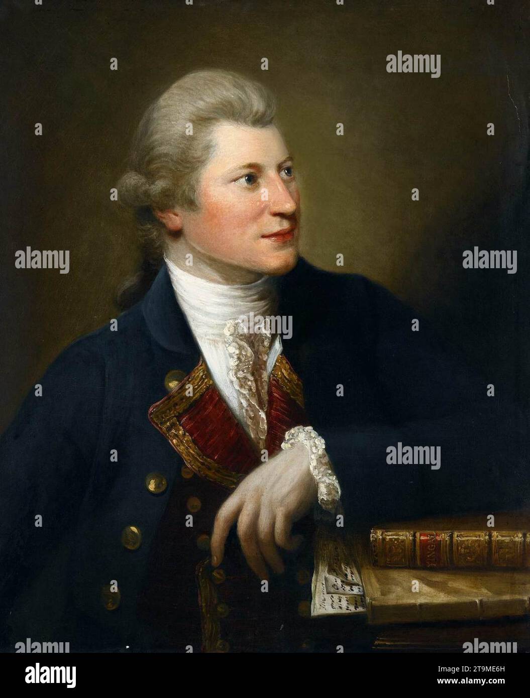 Portrait of James Macpherson - by David Martin Stock Photo - Alamy
